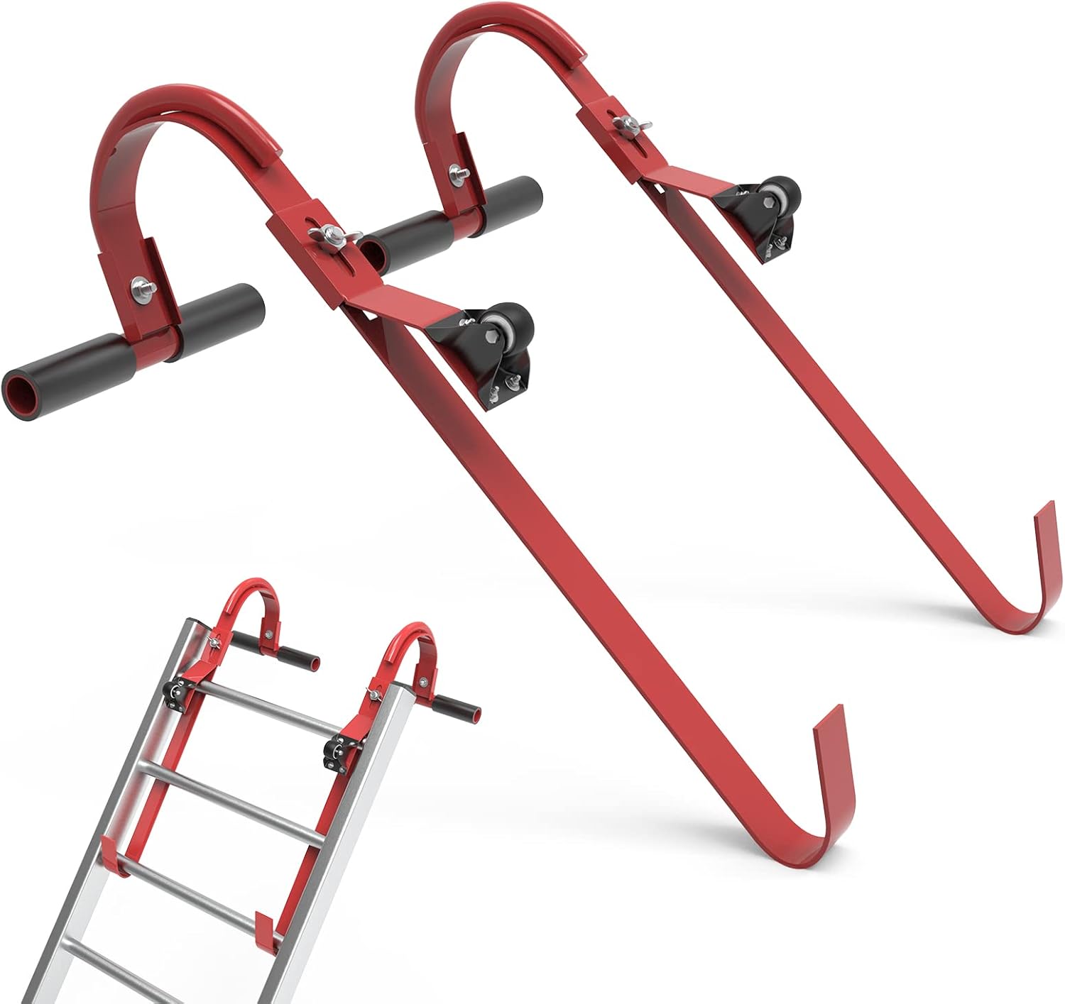 GREENBOX Roof Ladder Hook Heavy Duty Steel Construction Ladder ...