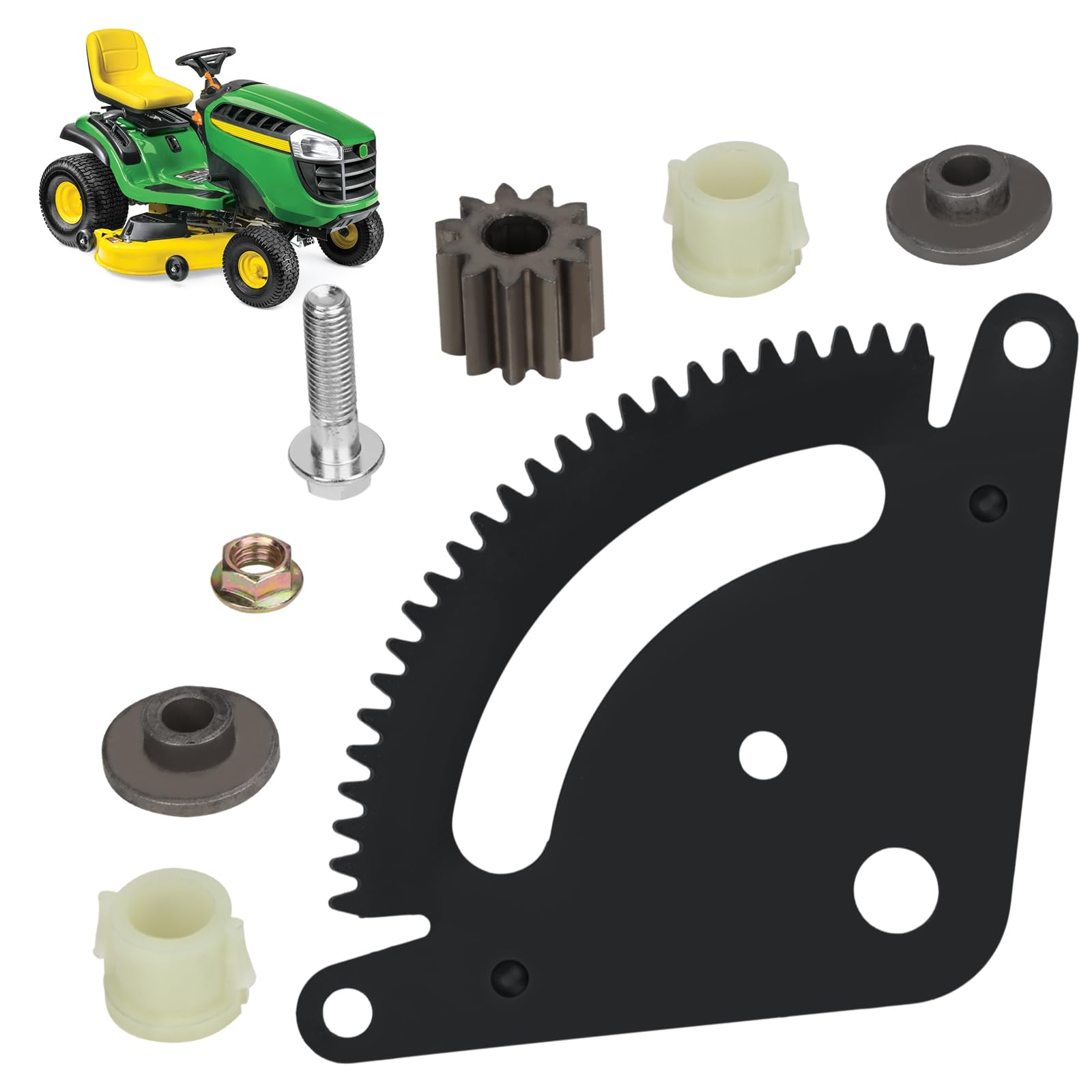 Amazon.com: 25 Teeth Steering Sector Gear Kit Compatible with John ...