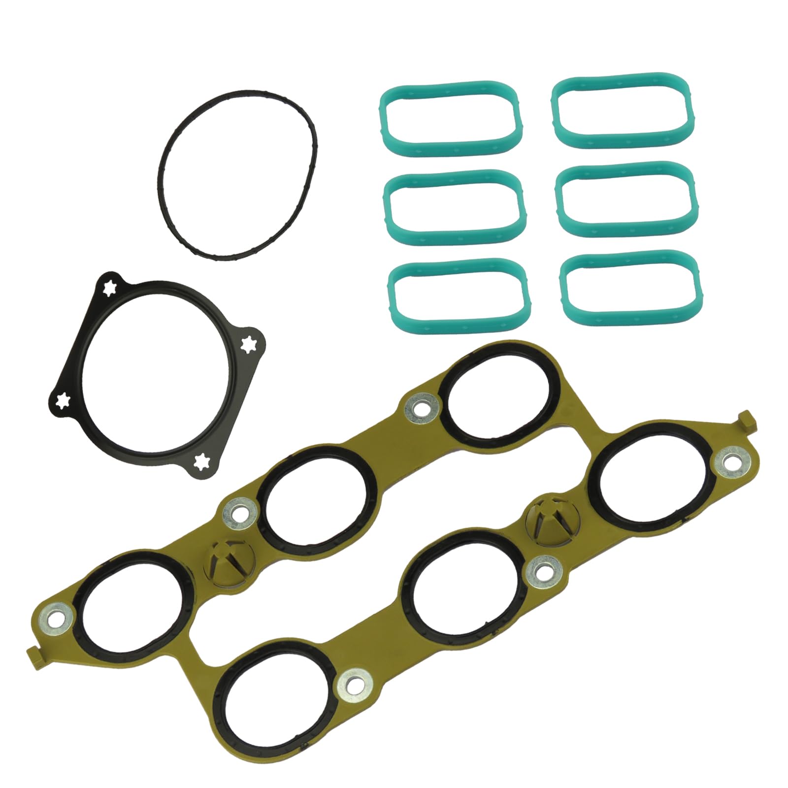 Amazon.com: ChawYI MS972401 Lower Upper Intake Manifold Gasket Set for ...