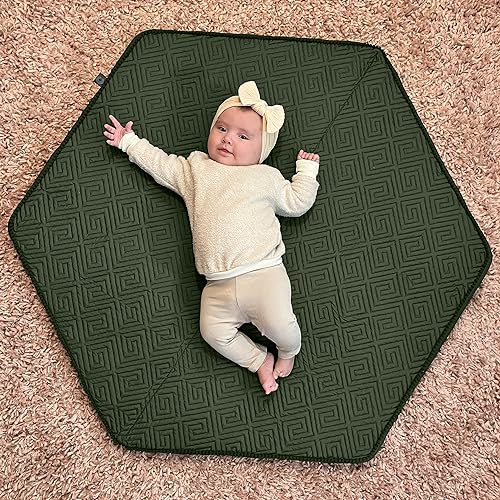 Snapklik.com : Boppy Baby Play Mat For Infants, Toddlers And Kids, Moss ...