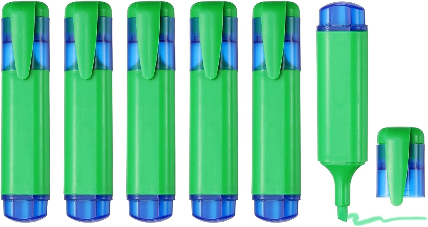 Amazon.com: PATIKIL Cute Highlighters, 6 Pack No Bleeding High Lighters ...