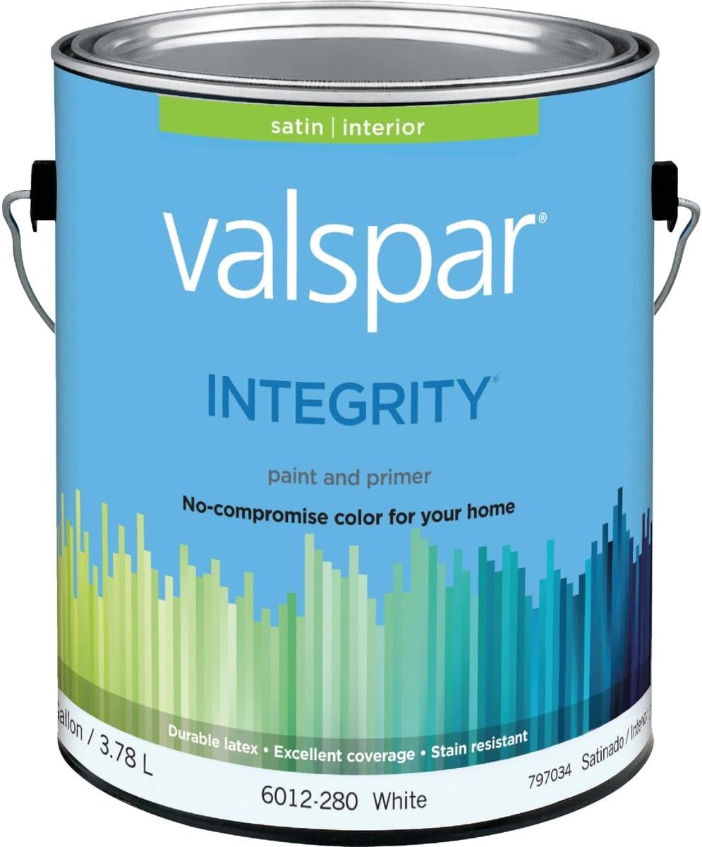 Integrity Interior Latex Satin Wall Paint, INT SAT WHITE PAINT - House ...