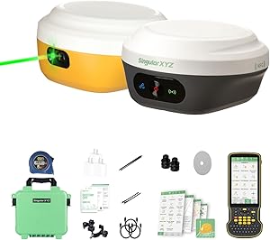 Amazon.com: L1-Laser GNSS RTK Equipo de topografía con IMU Rover & Base, GPS RTK con medición ...