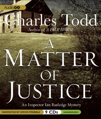 Amazon.com: A Matter of Justice (Inspector Rutledge Mysteries ...