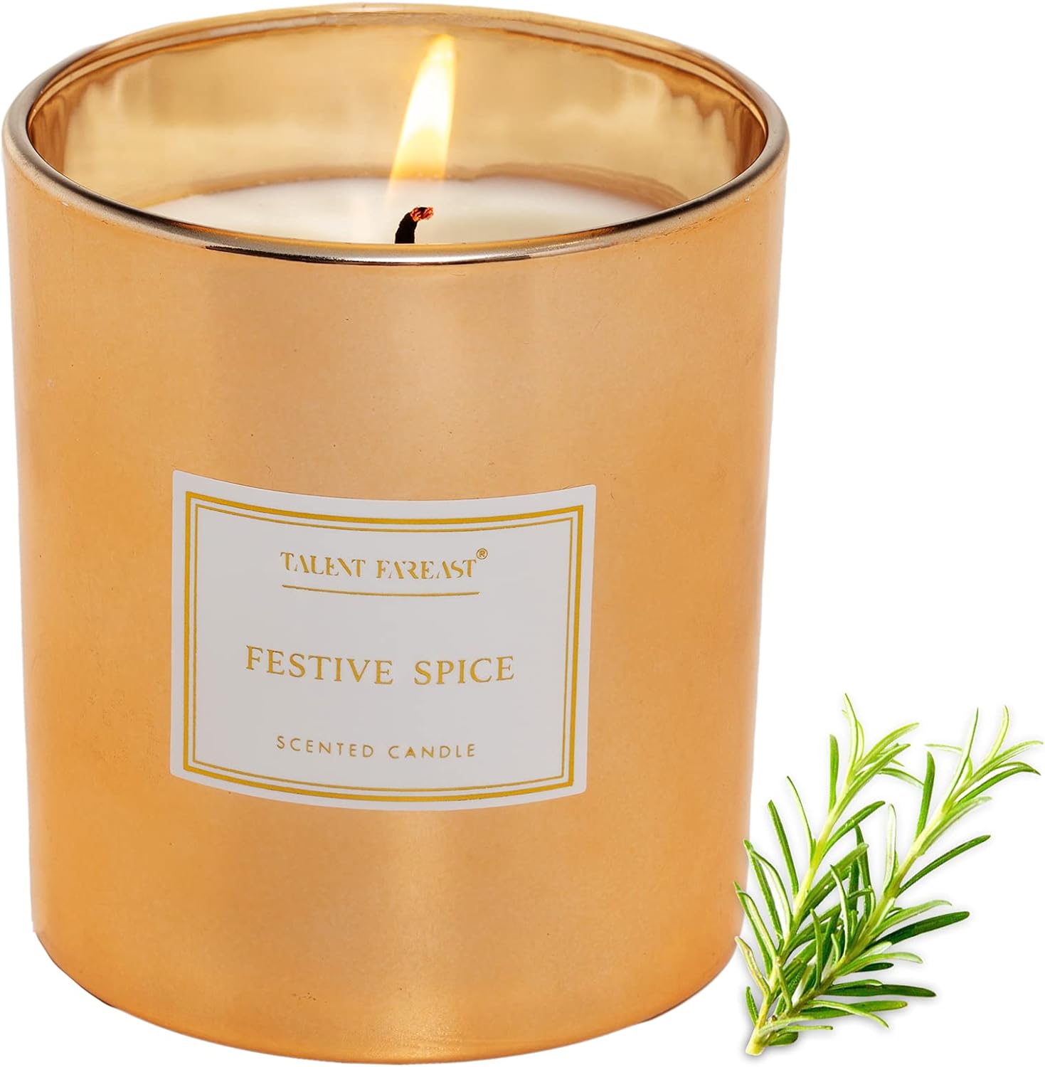 Amazon.com: TALENT FAREAST Festival Spice Scented Candle for Home 8oz ...