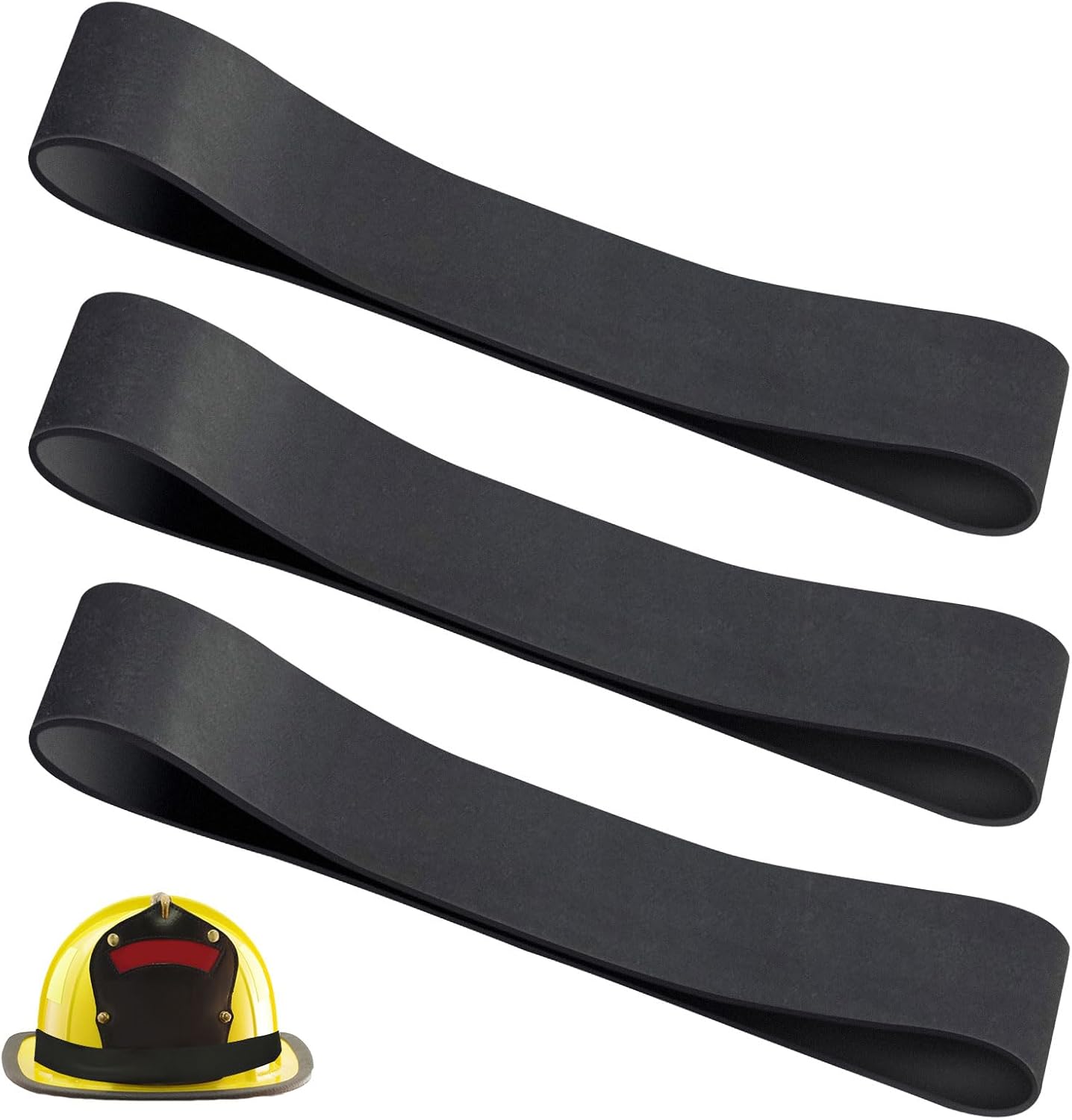 Amazon.com: Dairrr Fuuu Firefighter Helmet band, Fire Helmet Rubber ...