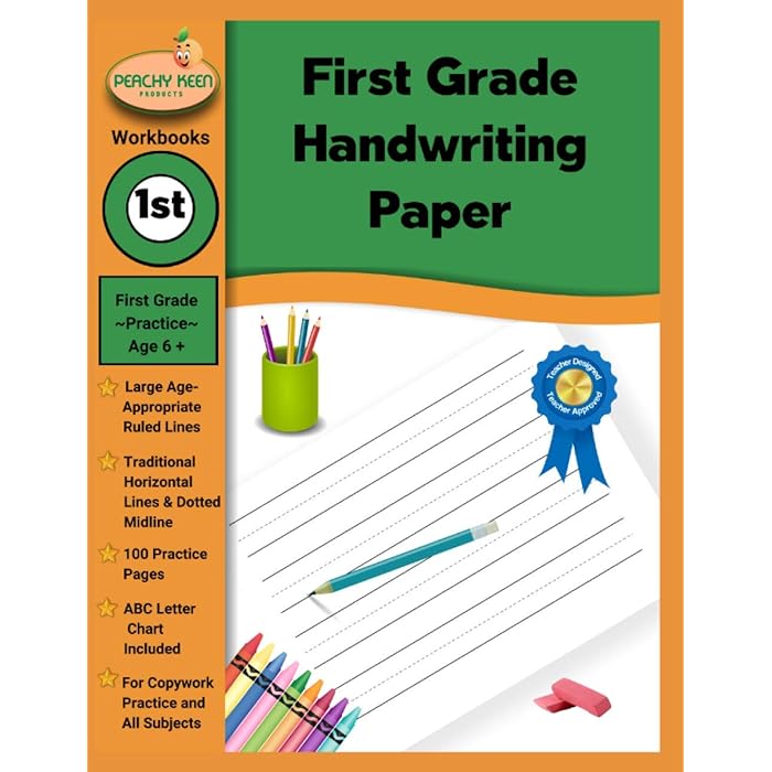 Buy First Grade Handwriting Paper 1st Grade Blank Handwriting Practice buy-first-grade-handwriting-paper-1st-grade-blank-handwriting-practice