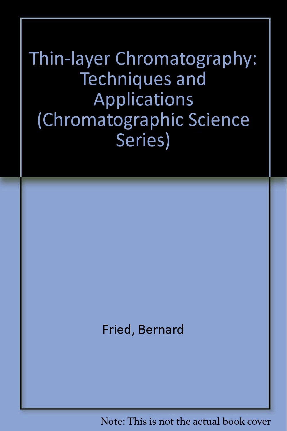 Buy Thin Layer Chromatography Techniques And Applications V 66 Chromatographic Science