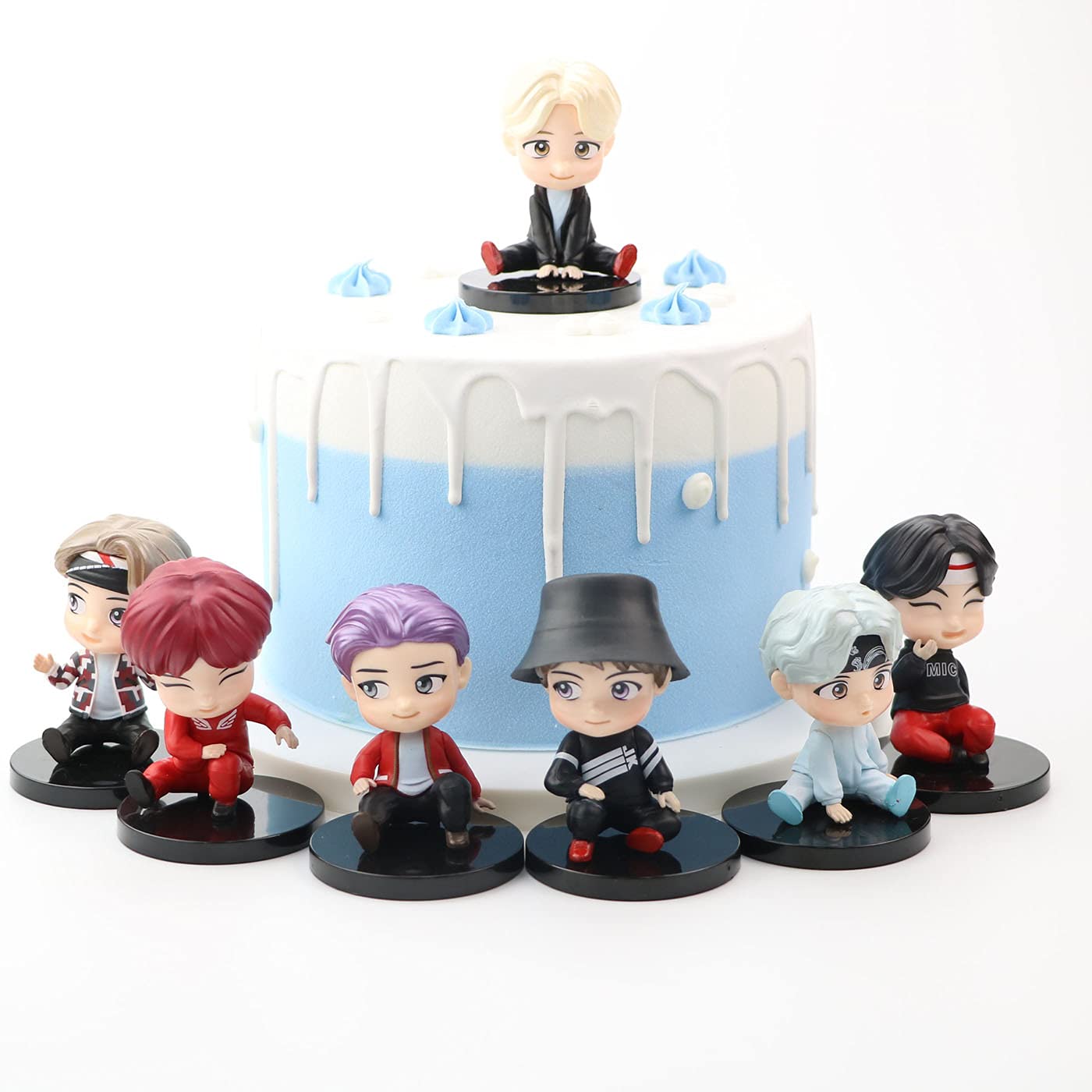7PCS BTS cake toppers fingure...B096WZ9262 | Encarguelo.com