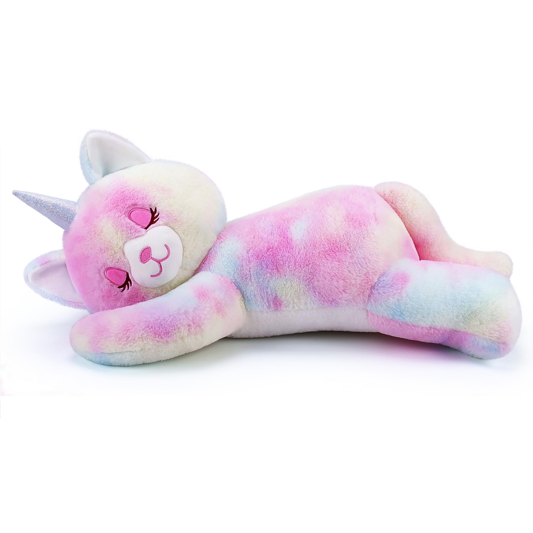 Amazon.com: 24'' Large Unicorn Cat Plush Stuffed Animal- Unicorn Cat ...