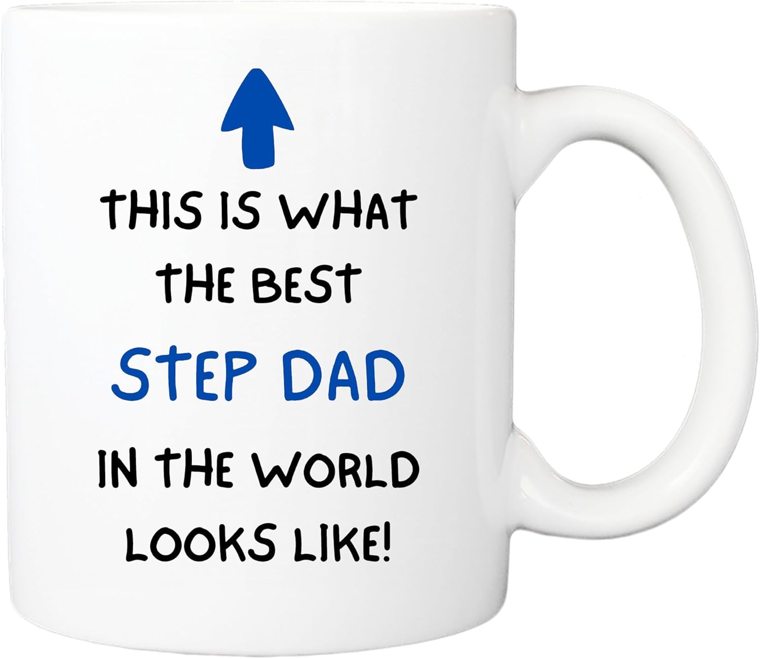 Amazon.com: World's Best Step Dad Mug, Step Dad Gift, Step Dad Father's ...