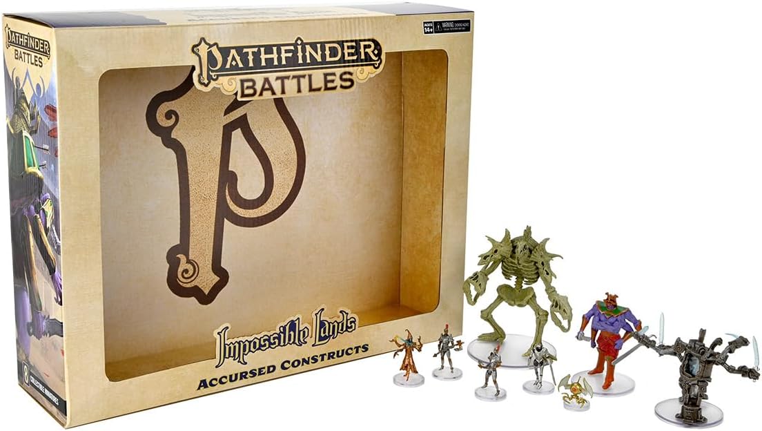 Amazon.com: WizKids Pathfinder Battles: Impossible Lands - Accursed ...