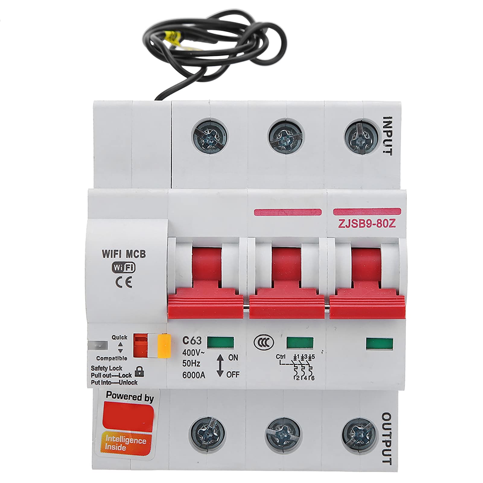Ac220v Smart Wifi Circuit Breaker Miniature Circuit Breaker Pa66 Dsm ...