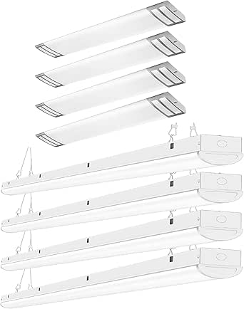 ANTLUX 4FT LED Flush Mount Puff Light and 110W LED Linear Strip Lights ...