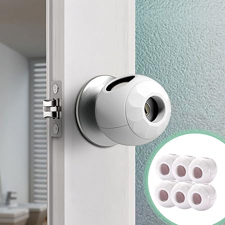 Amazon.com : Door Knob Safety Cover for Kids, Child Proof Door Knob ...