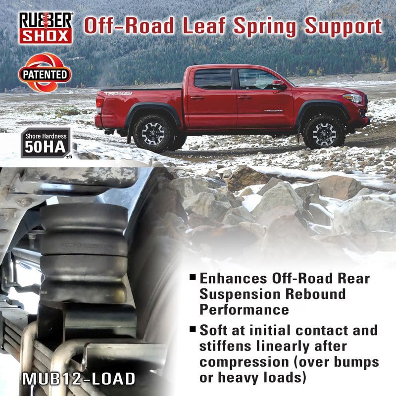 RubberShox Modular Universal Rubber Bump Stops For Truck And RV End ...