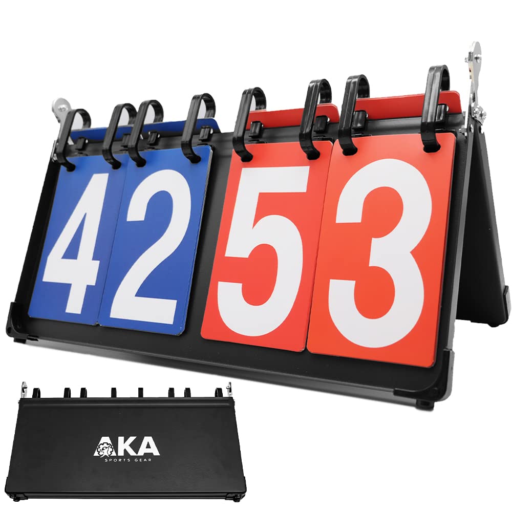 Buy AKA Premium Sport Scoreboard/Portable-op-Flipper-Easy Flip Score ...