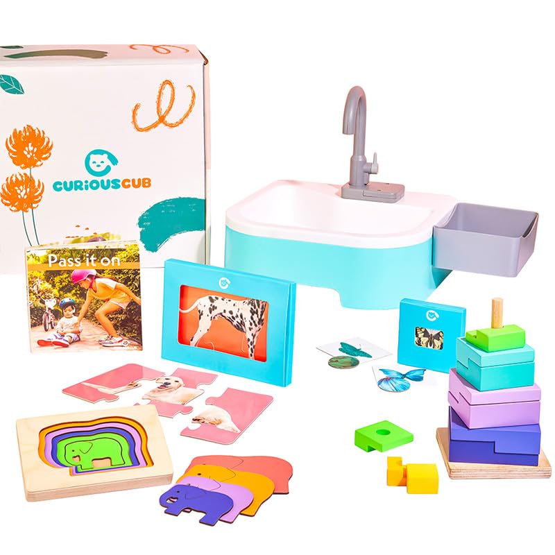 Buy Curious Cub Montessori Learning Wooden Toys Box 12: 2.3 Yrs+ |Early ...