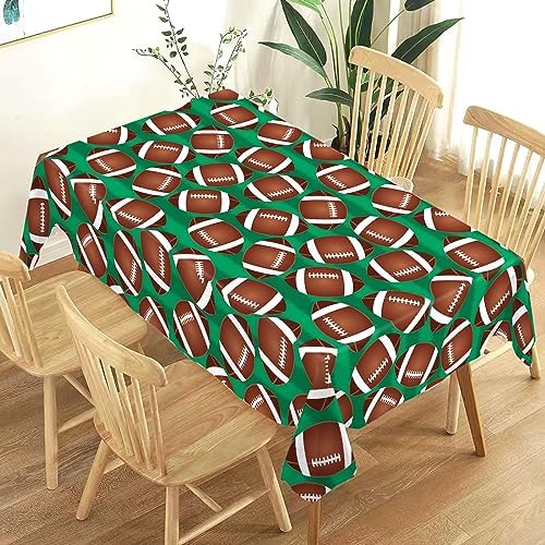 Amazon.com: Heyfary American Football Tablecloth Touch Down Rugby Game ...