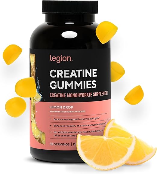 Amazon.com: LEGION Creatine Monohydrate Gummies – Clean Chewable ...
