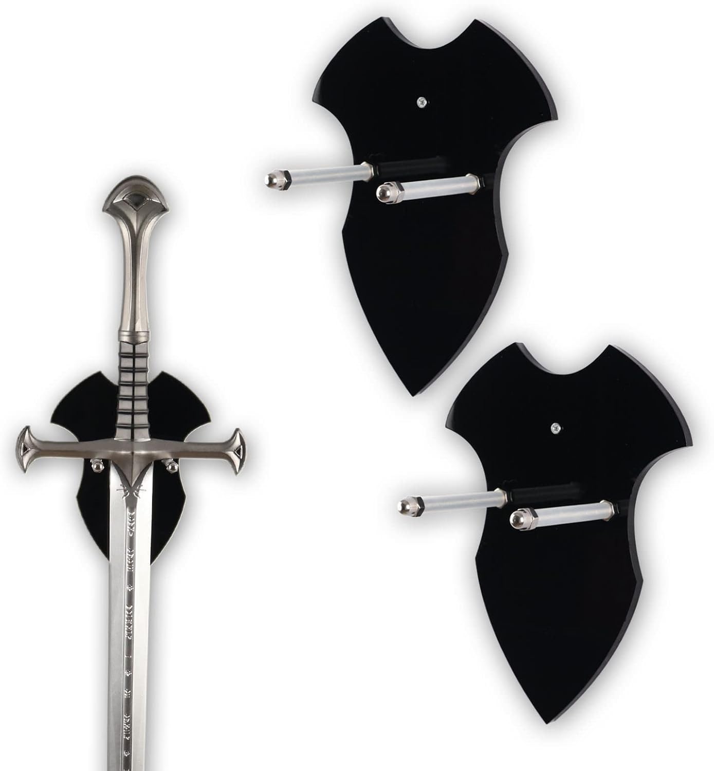 Amazon.com: WLSANX Sword Wall-mounted Rack Sword Display Rack Anime ...