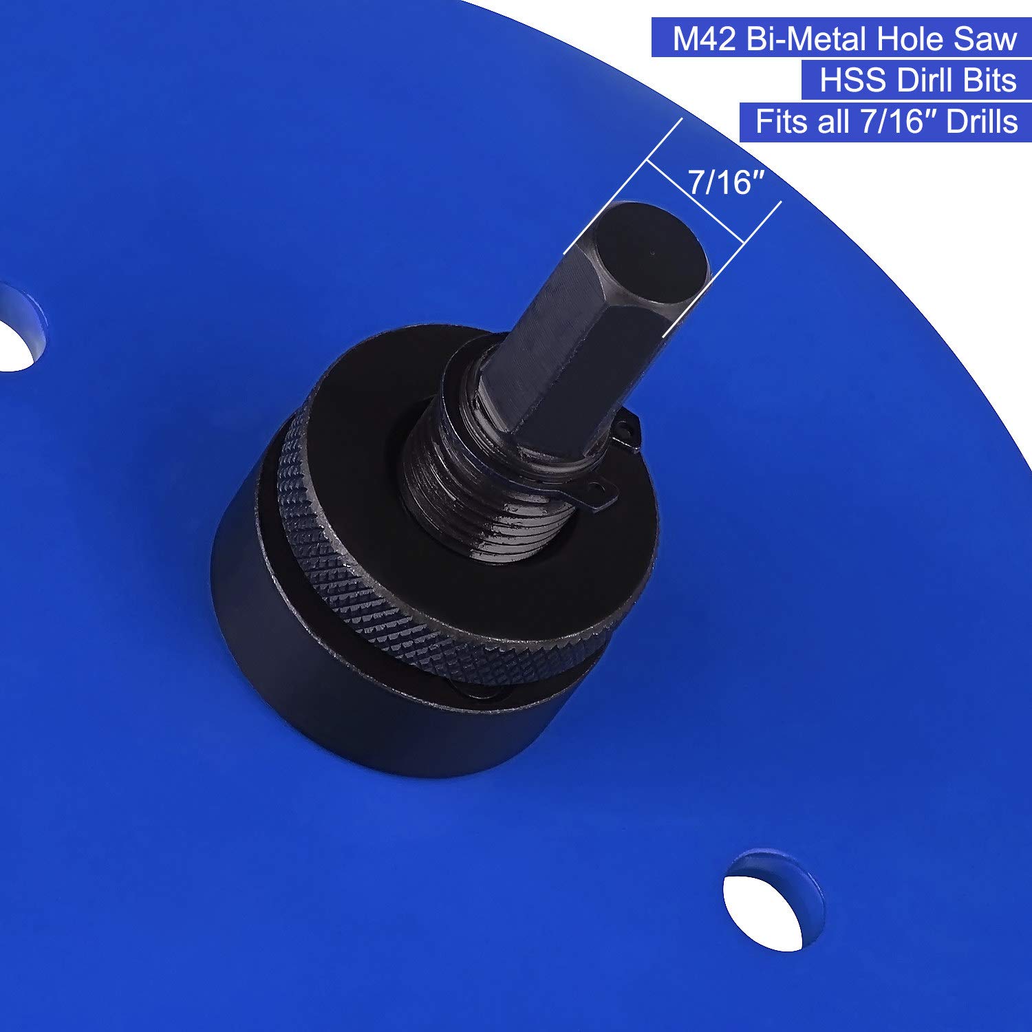 Snapklik.com : LANIAKEA 5-1/4 Inch Bi-Metal Hole Saw 133MM M42 Annular ...