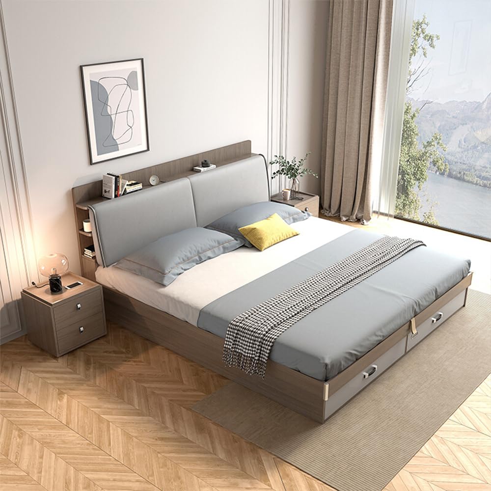 Royaloak Tivoli Italian King Size Bed with Hydraulic Storage | Hdf with ...