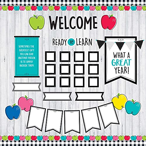 CTP Doodle Apples 6" Cut-Outs (Core Decor) Classroom Decor - Want It All