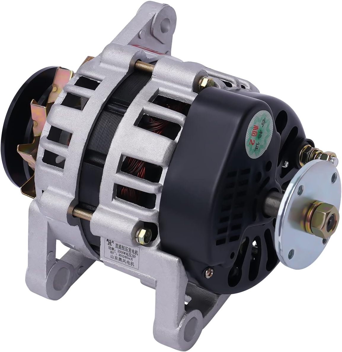 Amazon.com: RustyVioum Permanent Magnet Generator 1000W 12V Low Rpm PMA ...