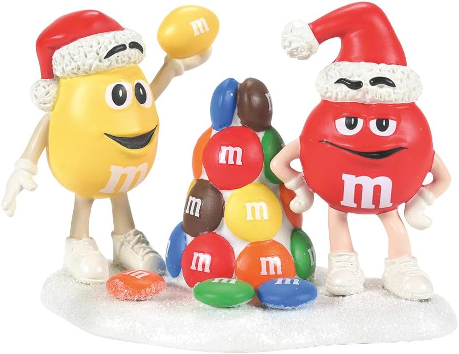 Amazon.com: Department 56 North Pole Village Collection Accessories M&M ...