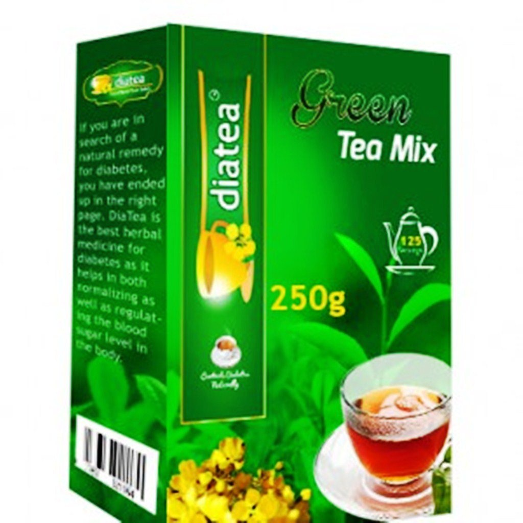 DiaTea Tea GreenTea Mix - 250 Grams : Amazon.in: Grocery & Gourmet Foods