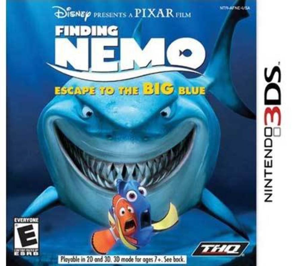 Amazon.com: Finding Nemo Escape To The Big Blue - Nintendo 3DS : Video ...