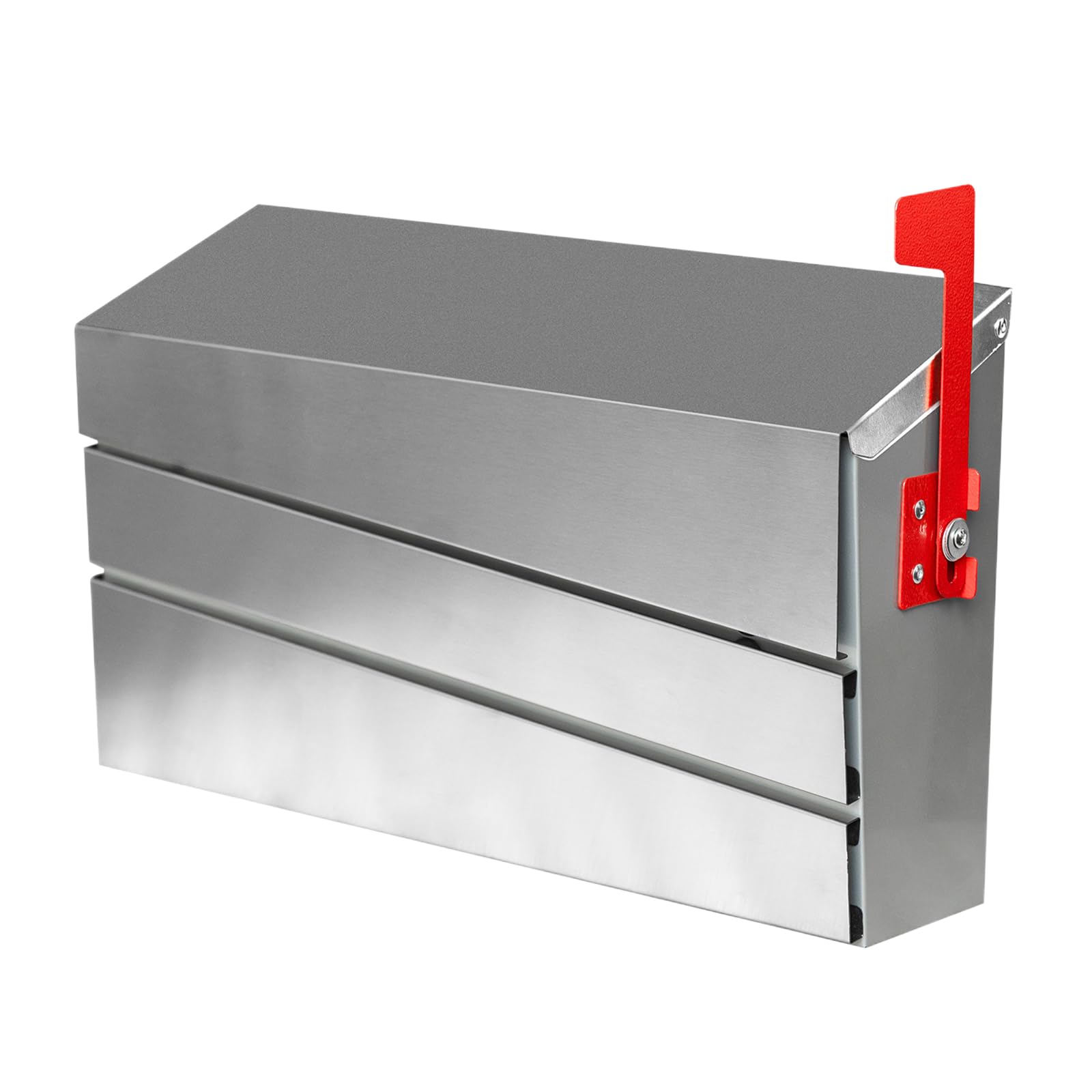 xhlokk Wall Mount Mailboxes, Stainless Steel Panel Metal Mailboxes for ...