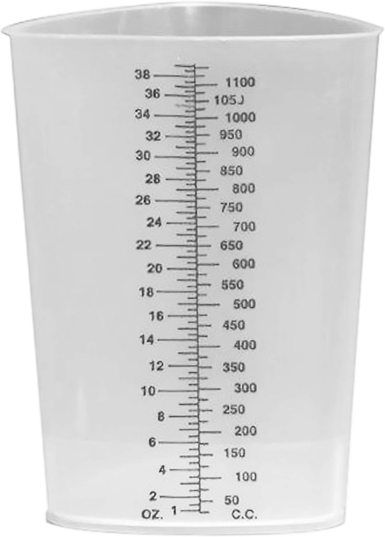 Amazon.com: Plasti-Grad Triangular Polypropylene Graduated Beaker ...