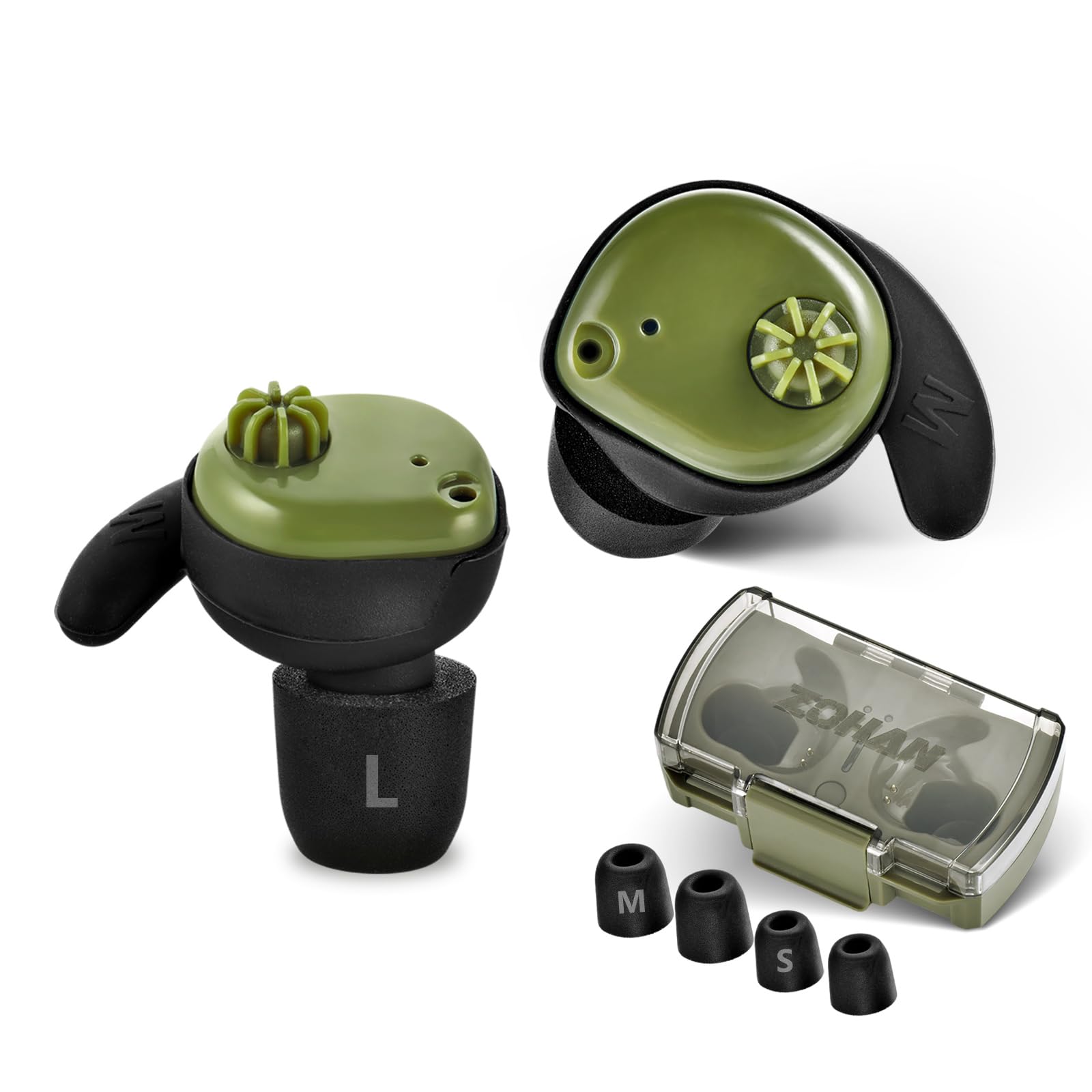 Snapklik.com : ZOHAN EP01 Rechargeable Electronic Earbuds For Shooting