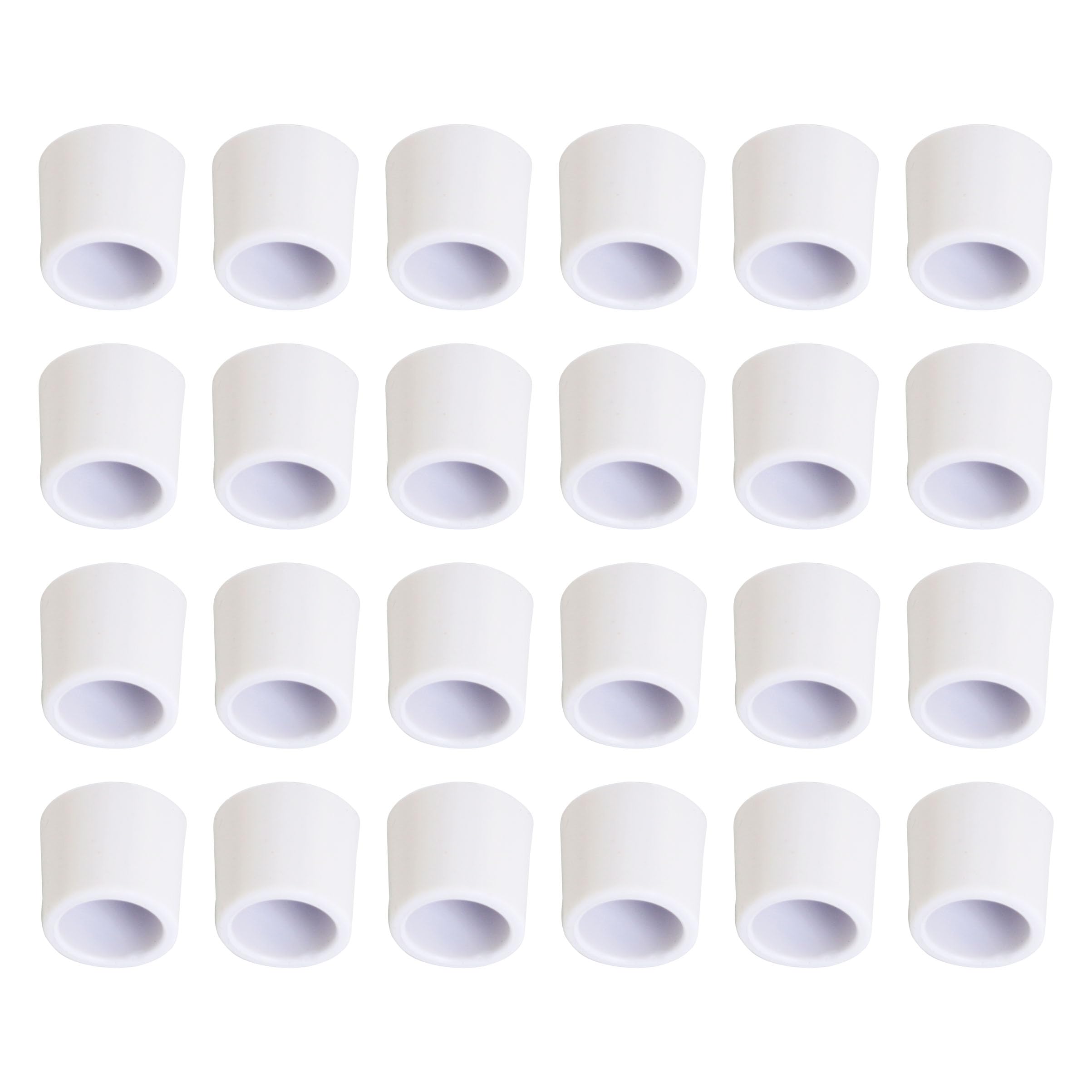 Snapklik.com : 24PCS White Rubber Door Stop Caps Door Stopper Tips Caps ...