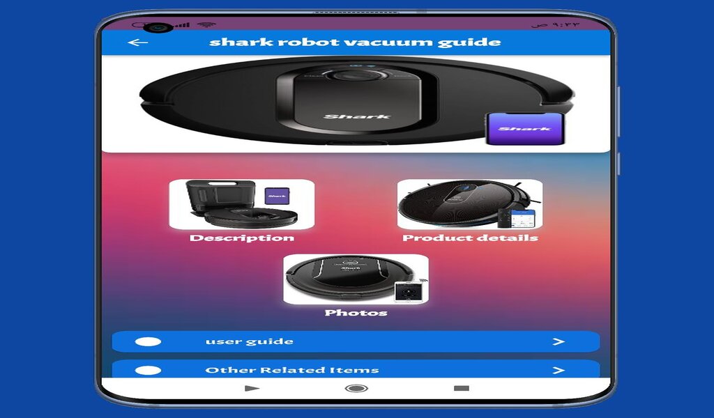 Shark robot vacuum guide - App on Amazon Appstore