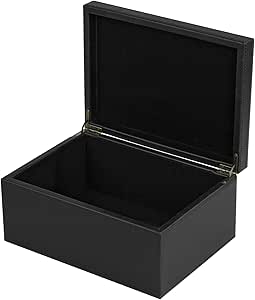 Amazon.com: HofferRuffer Faux Leather Decorative Box, Large Wooden ...