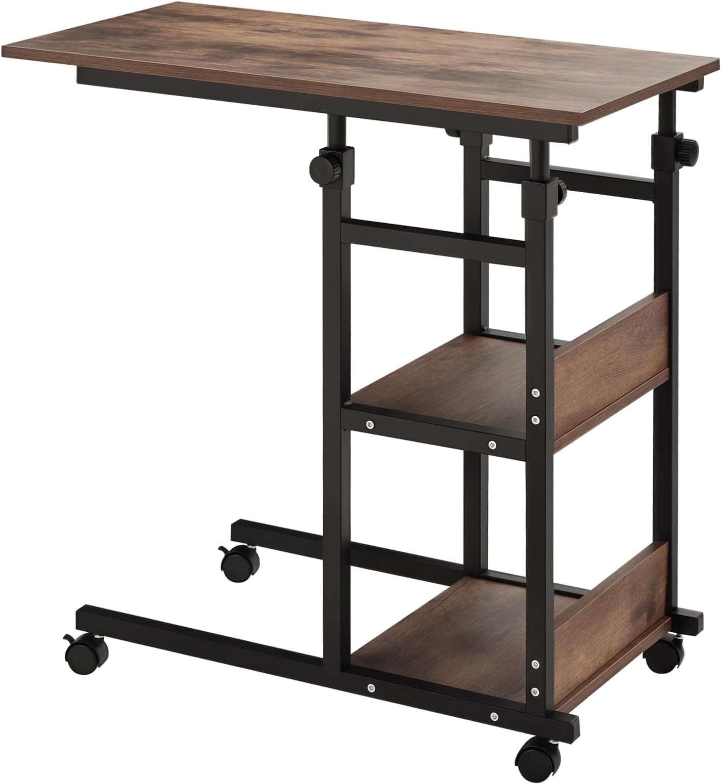 Amazon.com: Adjustable Bedside Table, Adjustable Height Side Table ...