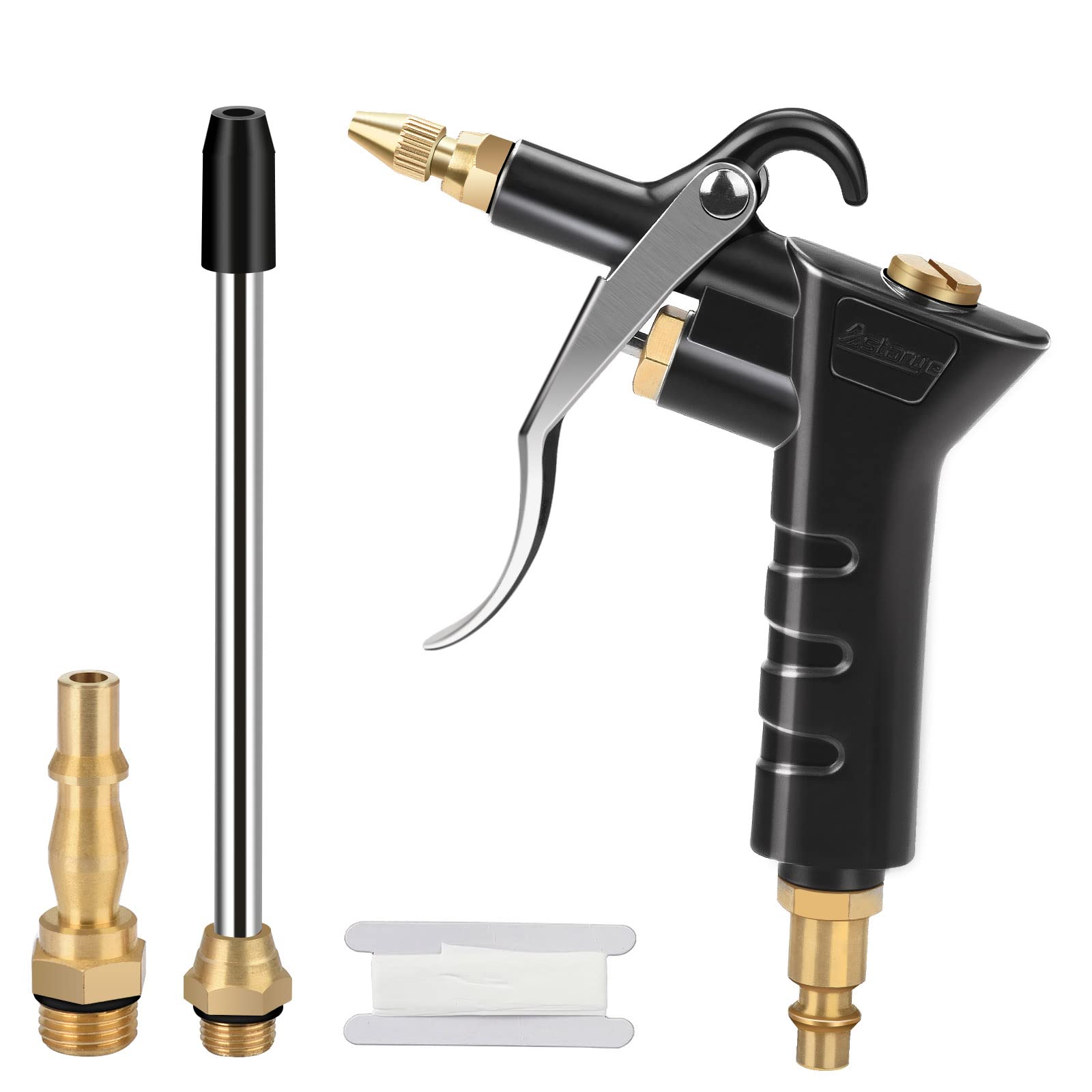 astarye Air Blow Gun, Air Blower for Compressor with 1/4″ NPT&1/4″ BSP ...