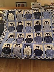 Amazon.com: Elizabeth Hartman Penguin Party Pattern : Arts, Crafts & Sewing