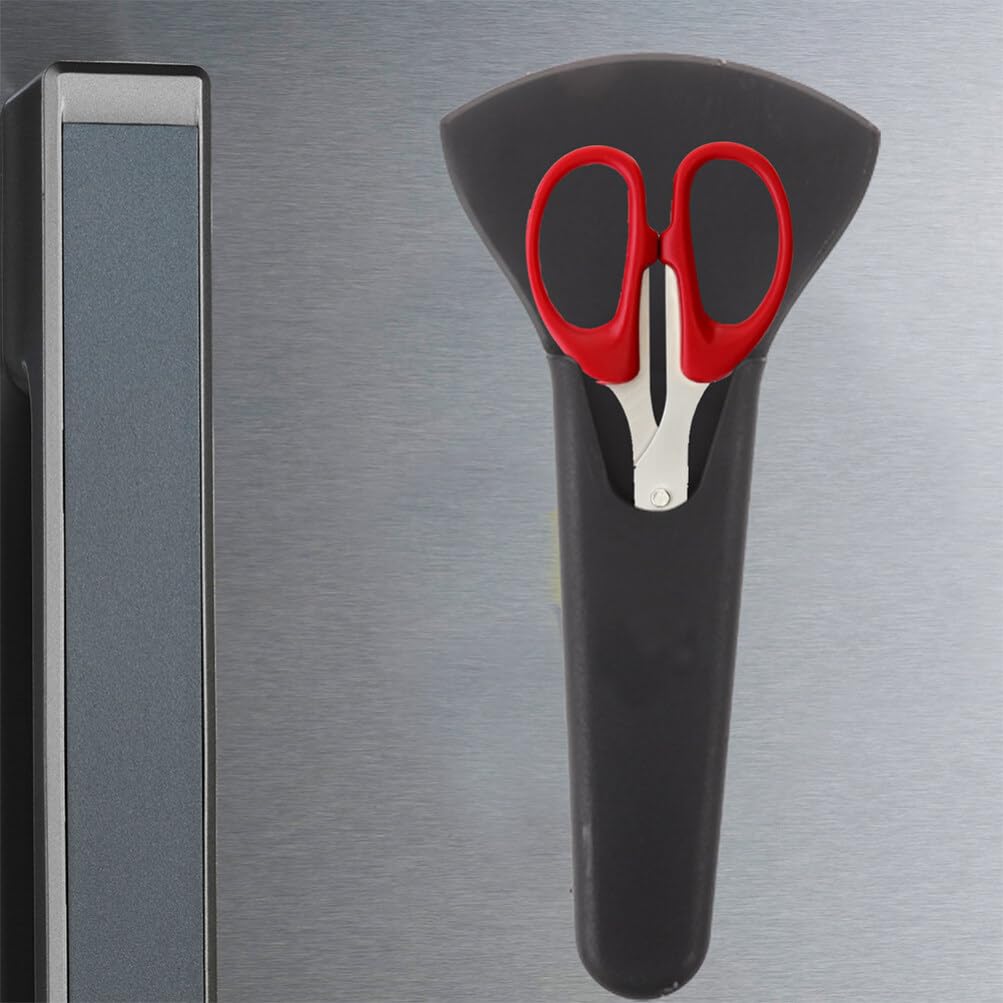 Snapklik.com : 2pcs Magnetic Scissor Holder Kitchen Shears Cutting ...