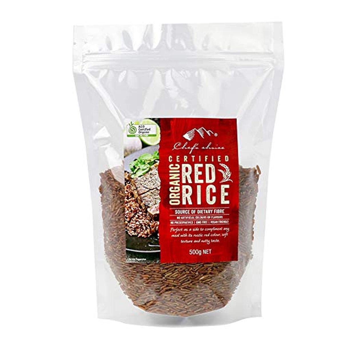 Chef's Choice Organic Red Rice 500 g : Amazon.com.au: Pantry Food & Drinks