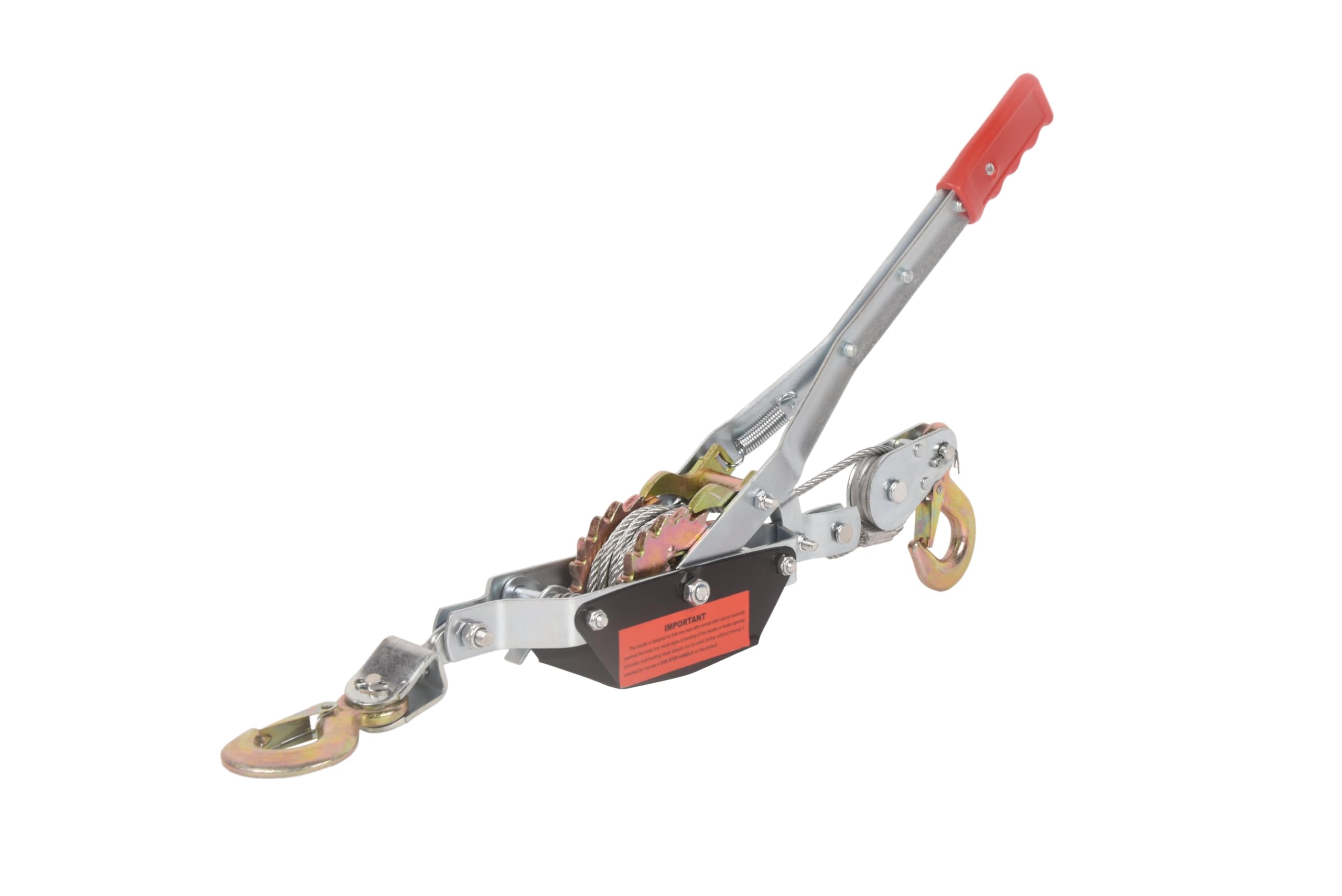 Amazon.com: LFGUD Come Along Winch Ratchet Tool, 2 Ton Dual Gear Power ...