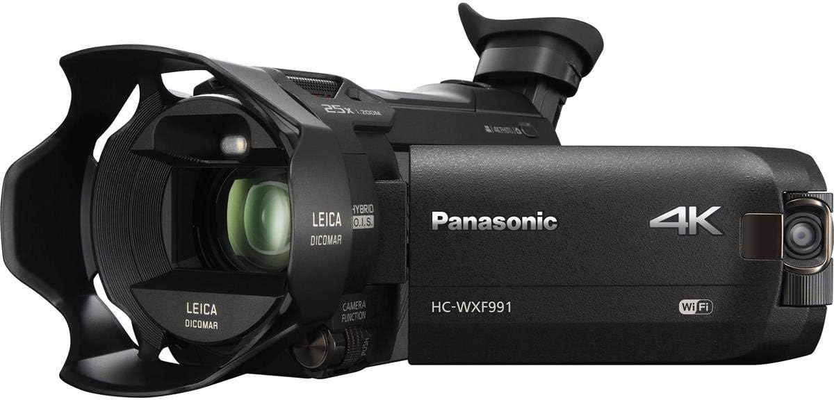 Amazon.com : Panasonic 4K Cinema-Like Video Camera Camcorder HC-WXF991K ...