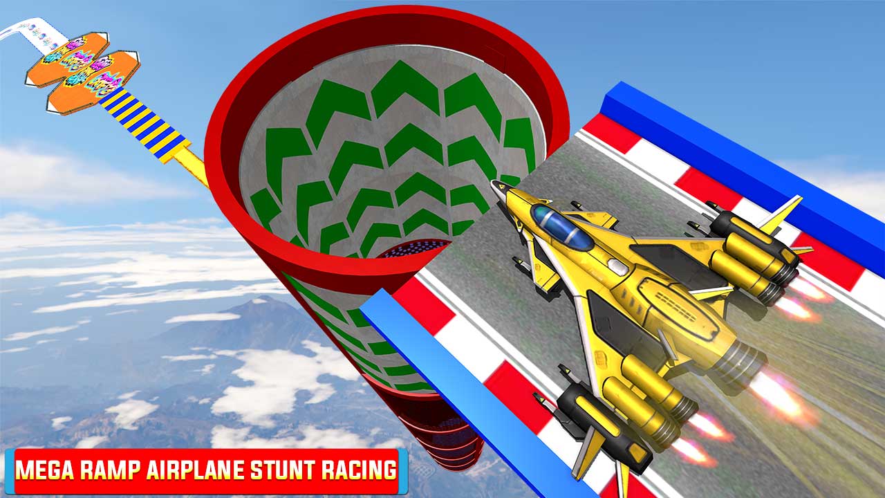 Plane Stunt Racing Plane Games, Jumbo Jet Flight Simulator, Aircraft ...