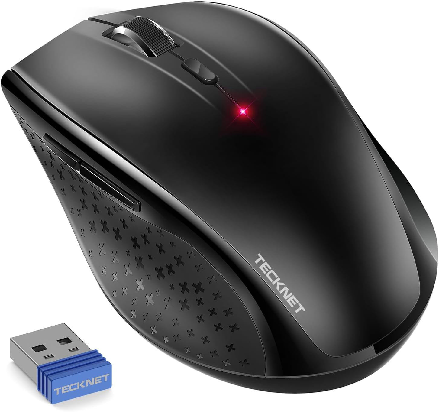 TECKNET Wireless Mouse for Laptop, 2.4G Silent click Mouse, 4800 DPI ...