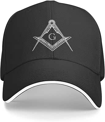 Freemason Symbol Square Compass G Lodge Masonic Baseball Cap Summer Sun ...