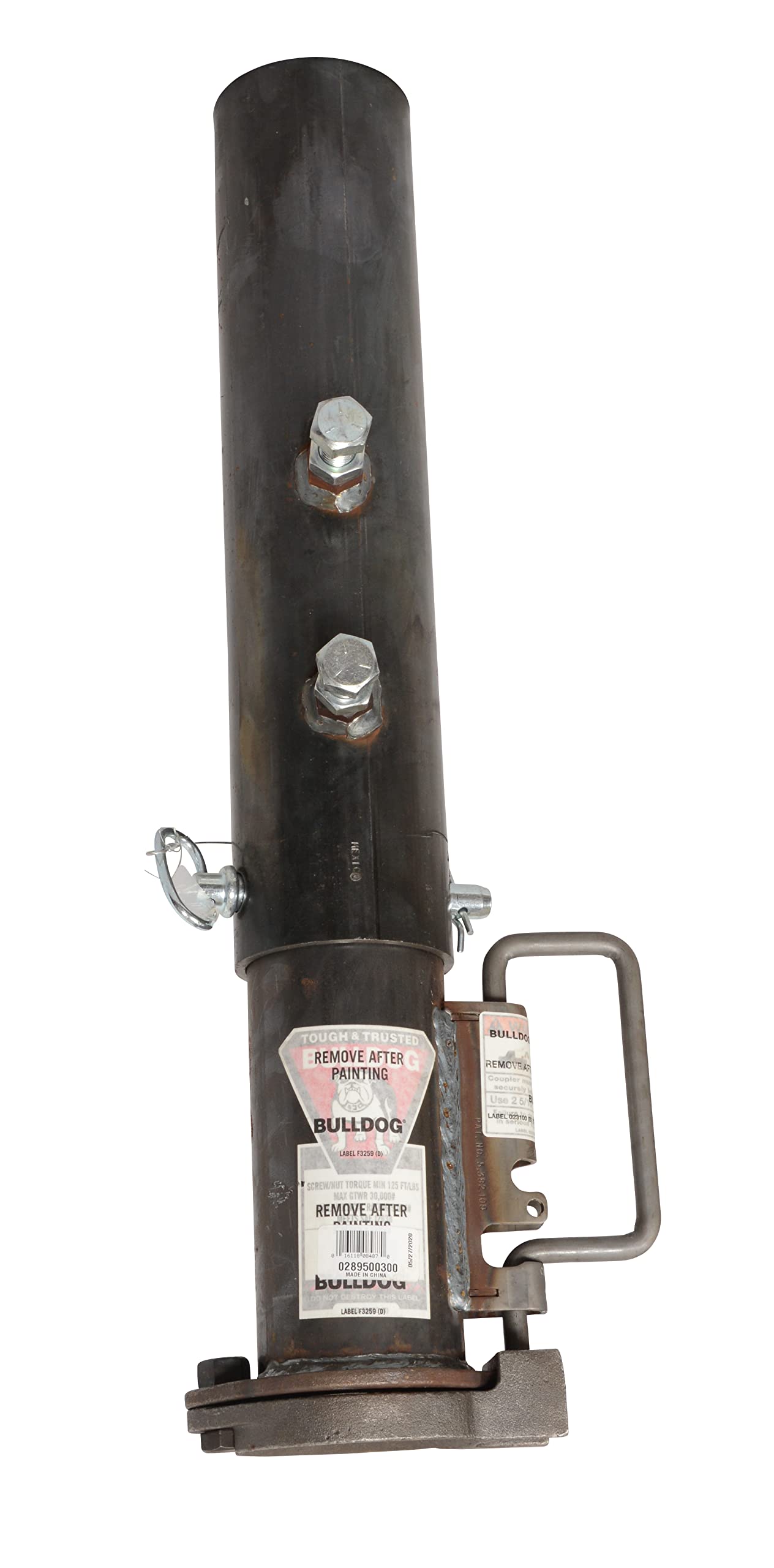 25,000-Lbs Square Adjustable Gooseneck Coupler With 3/4 Pin, 54% OFF