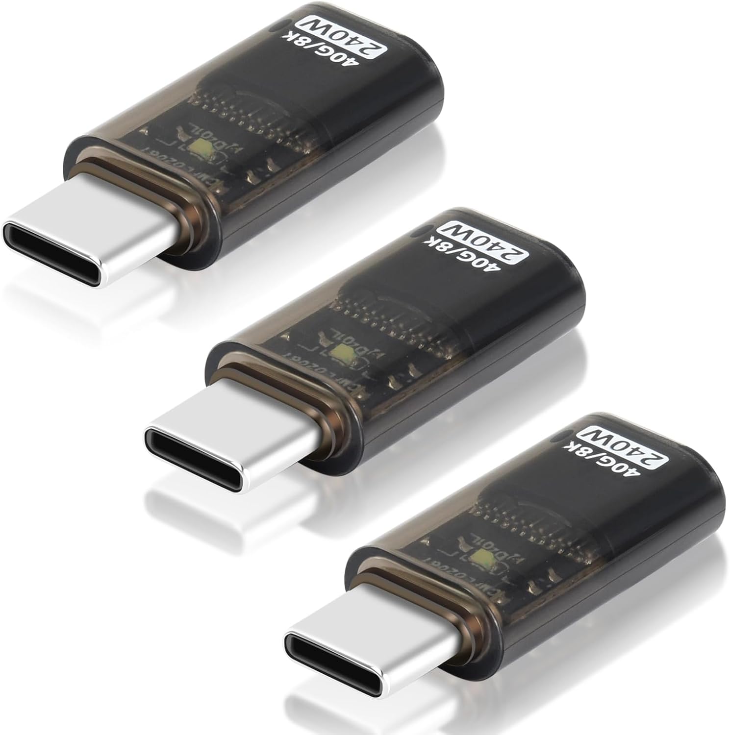 Amazon.com: ELUTENG 3 Pack USB C to USB C Extender 40Gbps Type C Male ...